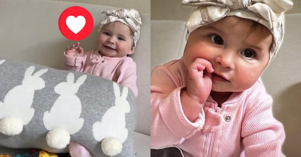 “Ultimate Cutest Baby Alert: Adorable Girl’s Heart-Melting Smile ...
