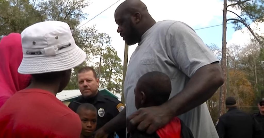 After Shaq learned what happened, he decided to give the kids a day ...